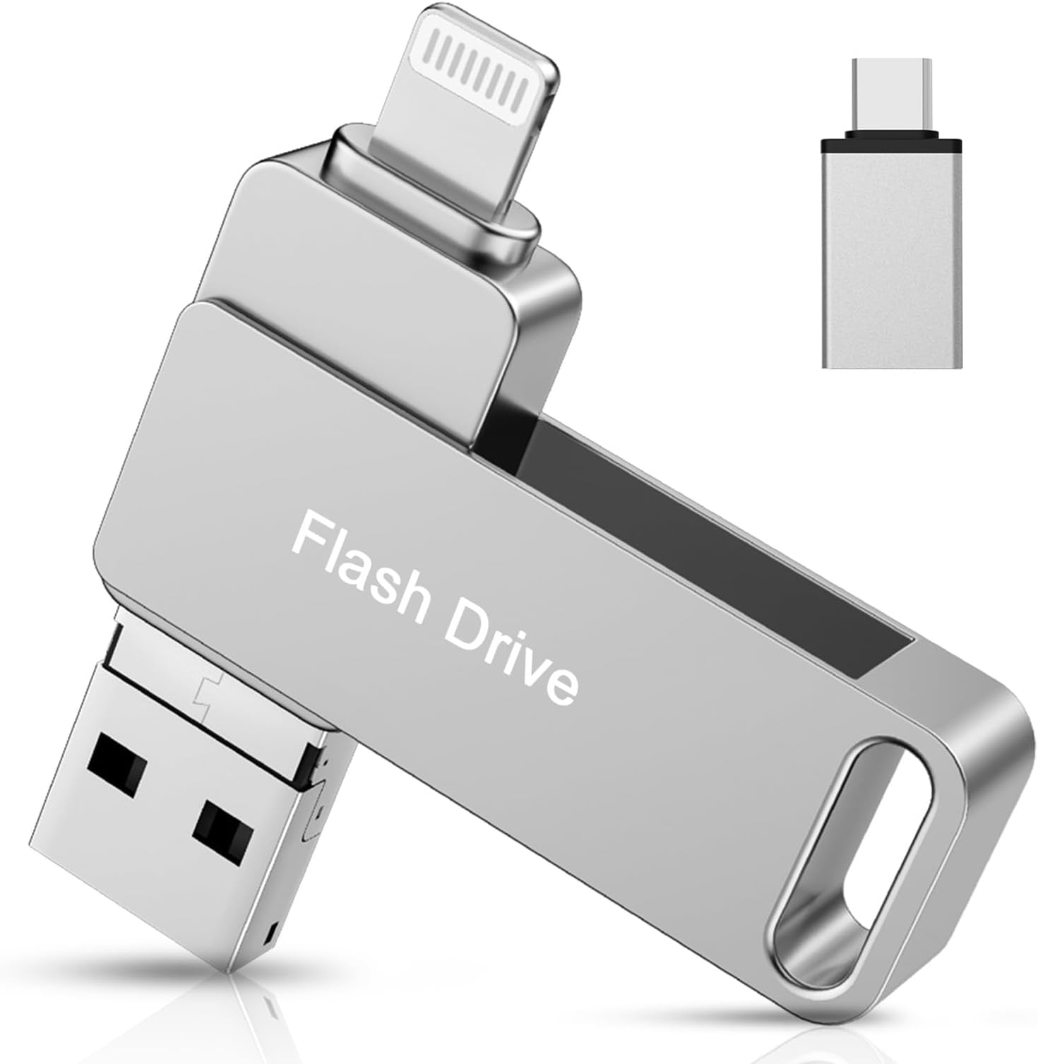 Apple MFi Certified Flash Drive 512GB for iPhone Photo Stick USB Memory ...