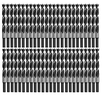Wood Brad Point Drill Bit Set 1/2 Inch 50Pcs Spur Point Stubby ...
