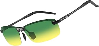 LZXC Day Sunglasses for Men - Polarized Driving Glasses Anti-Glare with ...
