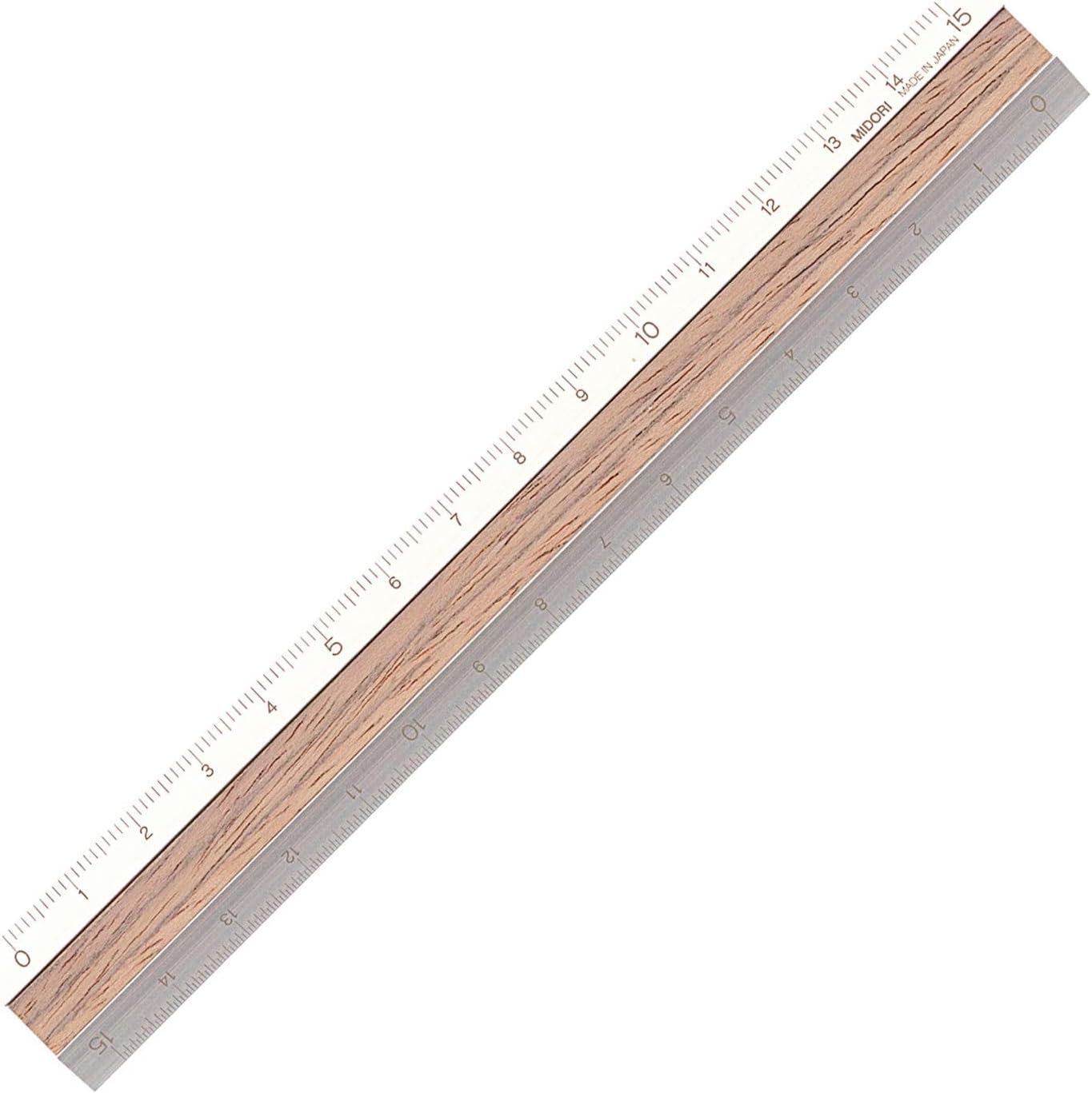 Midori Multi Aluminium Ruler 30cm Black (42254006) : Amazon.com.au: Home