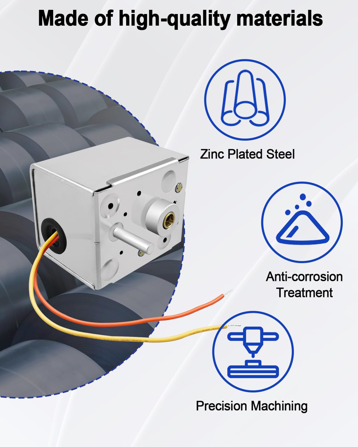 Snapklik.com : AUGREX Damper Actuator Motor Replacement Fit For ...