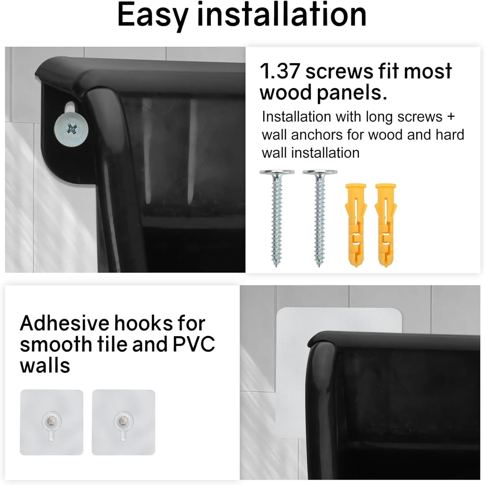 Outdoor Urinal Waterless Urinal For Men (4 Pack, Gray) – Wall Mount ...