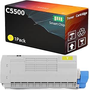 Amazon.com: Vizoid C5500 43381904 43381903 43381902 43381901 Toner ...