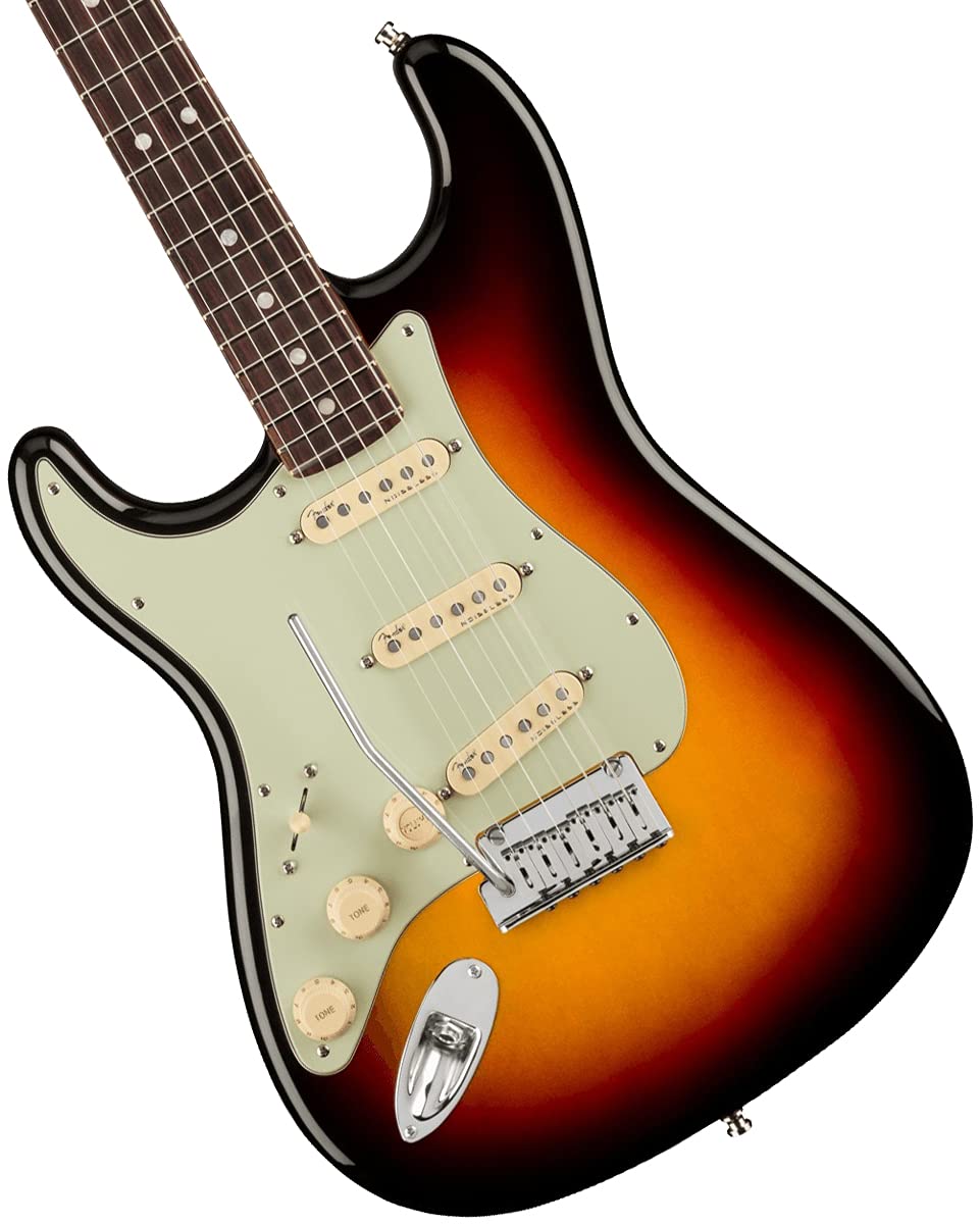 Amazon.com: Fender American Ultra Stratocaster Left-handed - Ultraburst ...