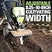 Amazon.com : Greenworks Pro 80V 10 inch Cultivator with 2Ah Battery and ...