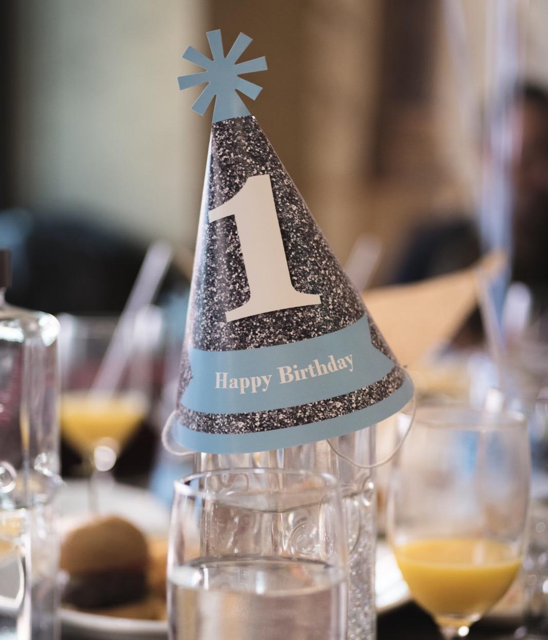 Amazon.com: 1st Birthday Boy - Fun to Be One - Cone Happy First ...