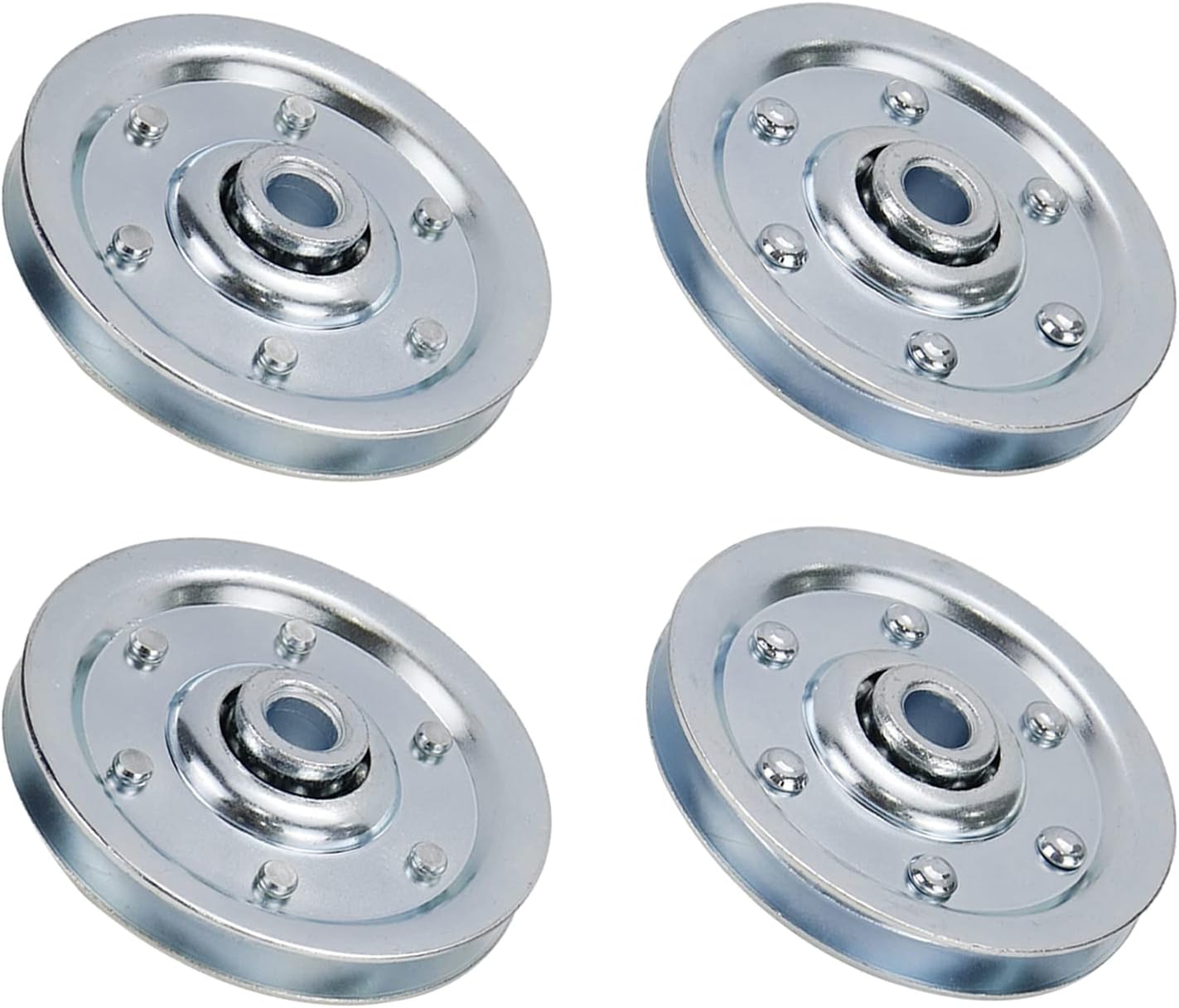 Faotup 4Pcs Garage Door Pulley 3" Heavy Duty Garage Door Pulley for ...