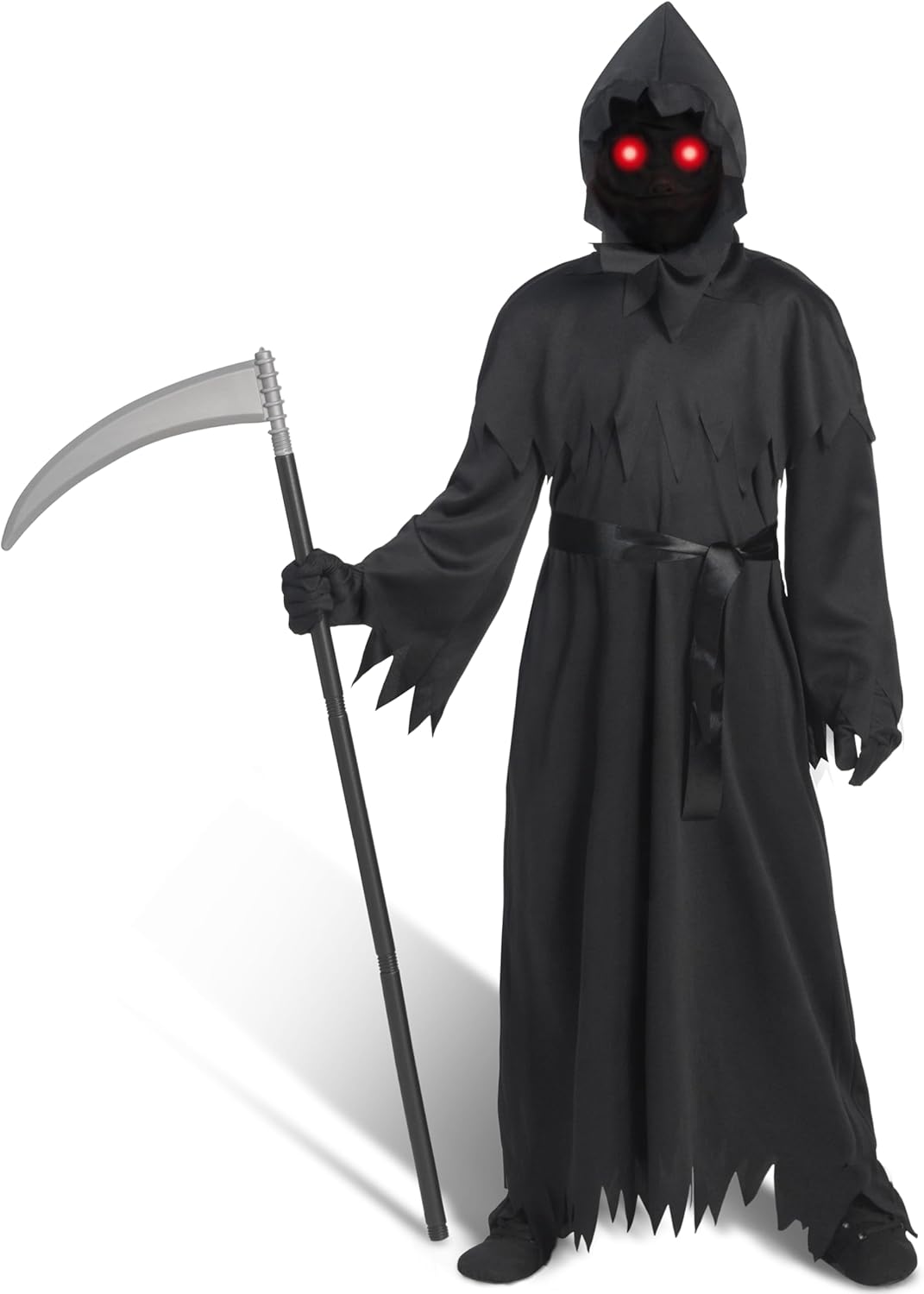 Amazon.com: Spooktacular Creations Child Unisex Black Grim Reaper Robe ...