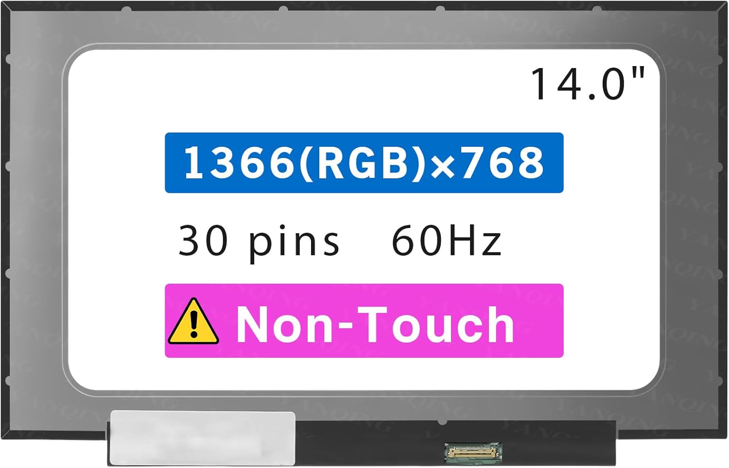 Amazon.com: Screen Replacement for Lenovo Ideapad 3 81W0 Series 14.0 ...