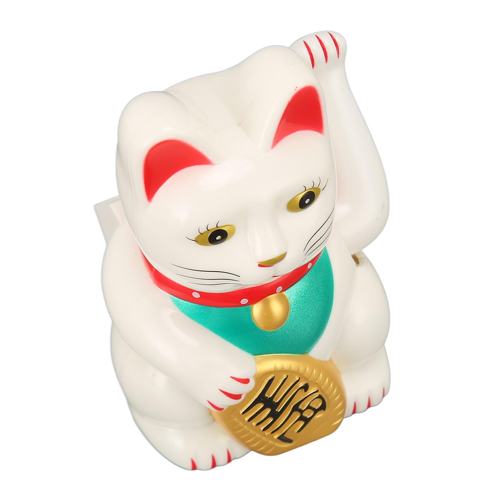 Amazon.com: Lucky Solar Fortune Cat, Solar Powered Cute Waving Cat with ...