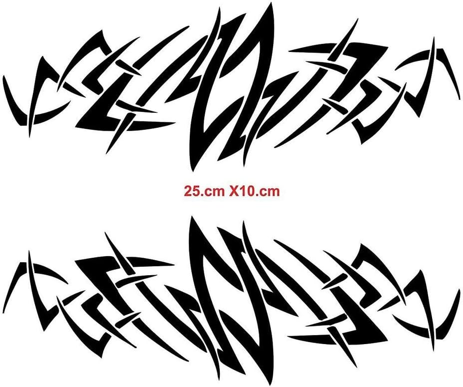 ARWY® Stylish Scratching Black Stickers Honda Activa 3g 4g 5g Bikes ...