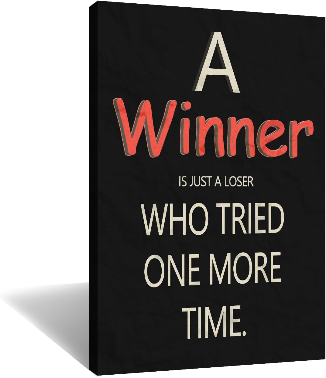 Amazon.com: Inspirational Poster Wall Art Office Decor Winner ...