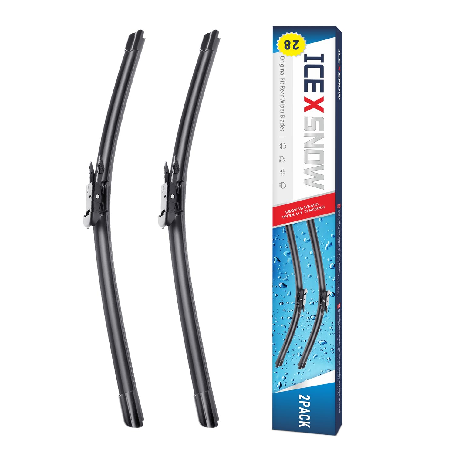 Amazon.com: 28" 2Pack Windshield Wiper Blades Replacment for Ford ...