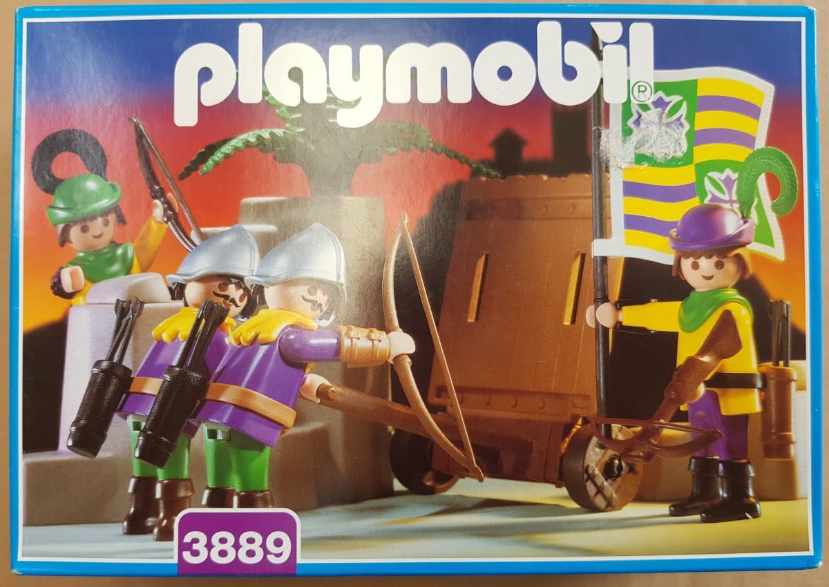 PLAYMOBIL 3889 Schützen mit Sturmwand: Amazon.de: Spielzeug