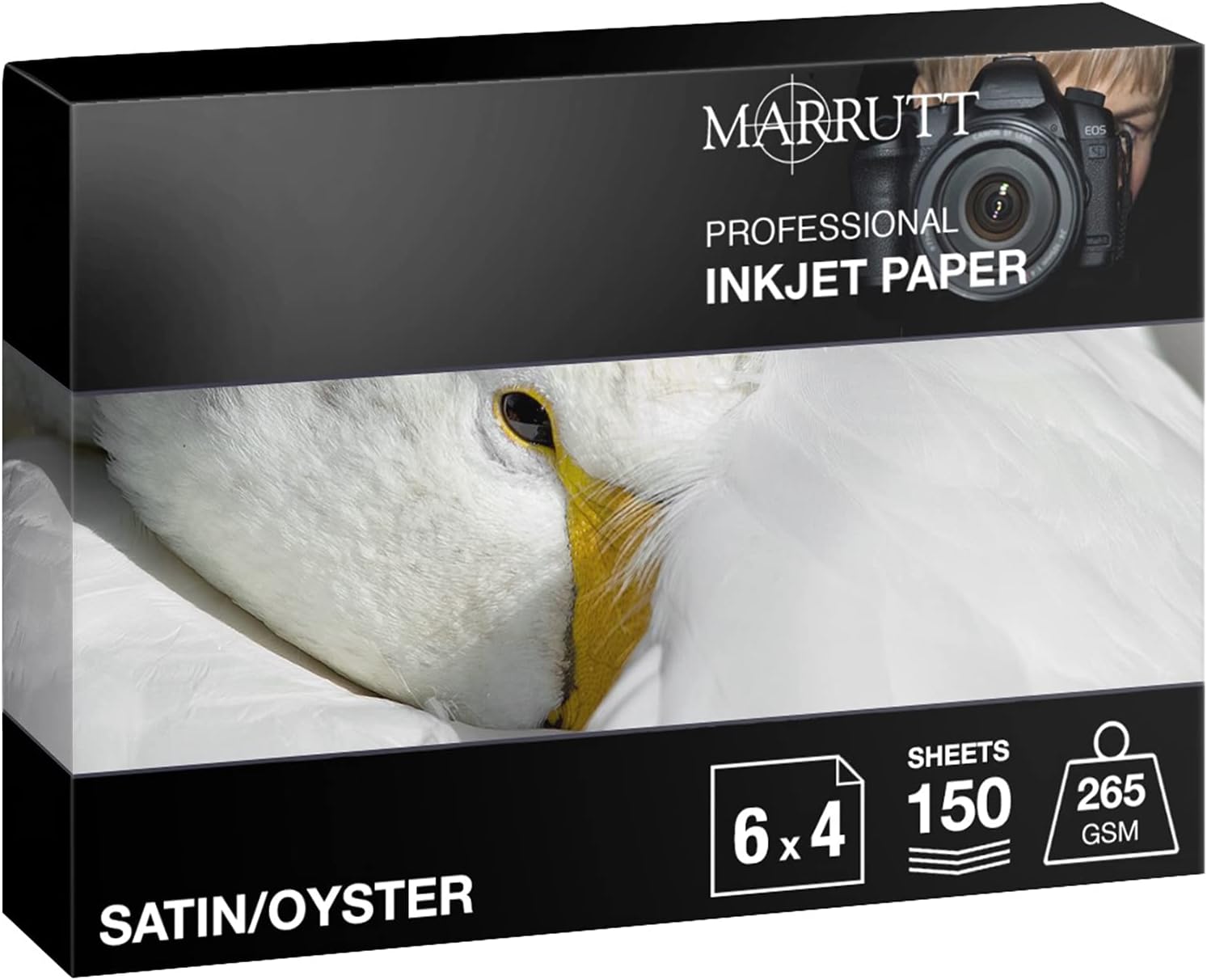 PPD 50 Sheets A4 Inkjet Premium Satin (Lustre) Photo Paper 200gsm ...