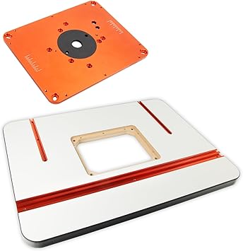 Amazon.com: O'SKOOL 32" x 24" MDF Router Table Top with Precision ...