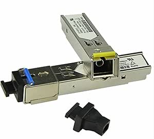 Amazon.com: MOOKEENONE 1 Pair 3KM SC Connector SFP Module, 1.25G Single ...