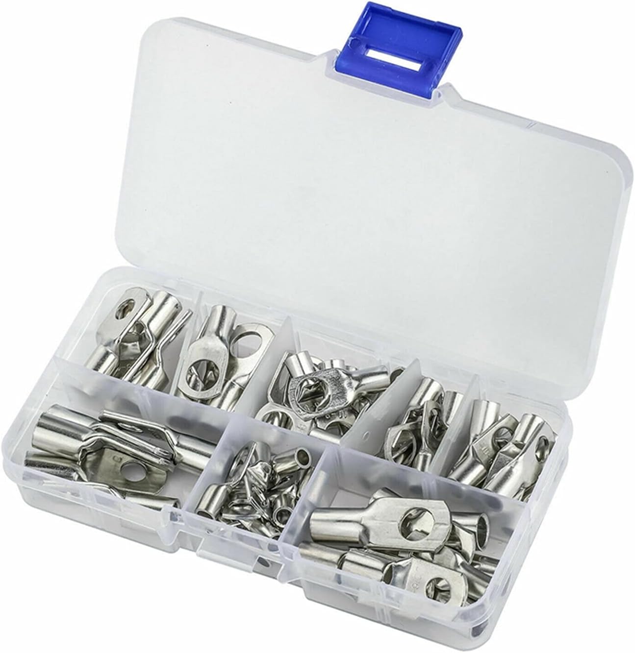 Amazon.com: Quick Connect Line 140pcs/set Car Copper Ring Lug Terminal ...