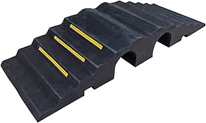 Amazon.com: Electriduct 2 Channel Drop Over Bridge Pipe Hose Ramp Cover ...