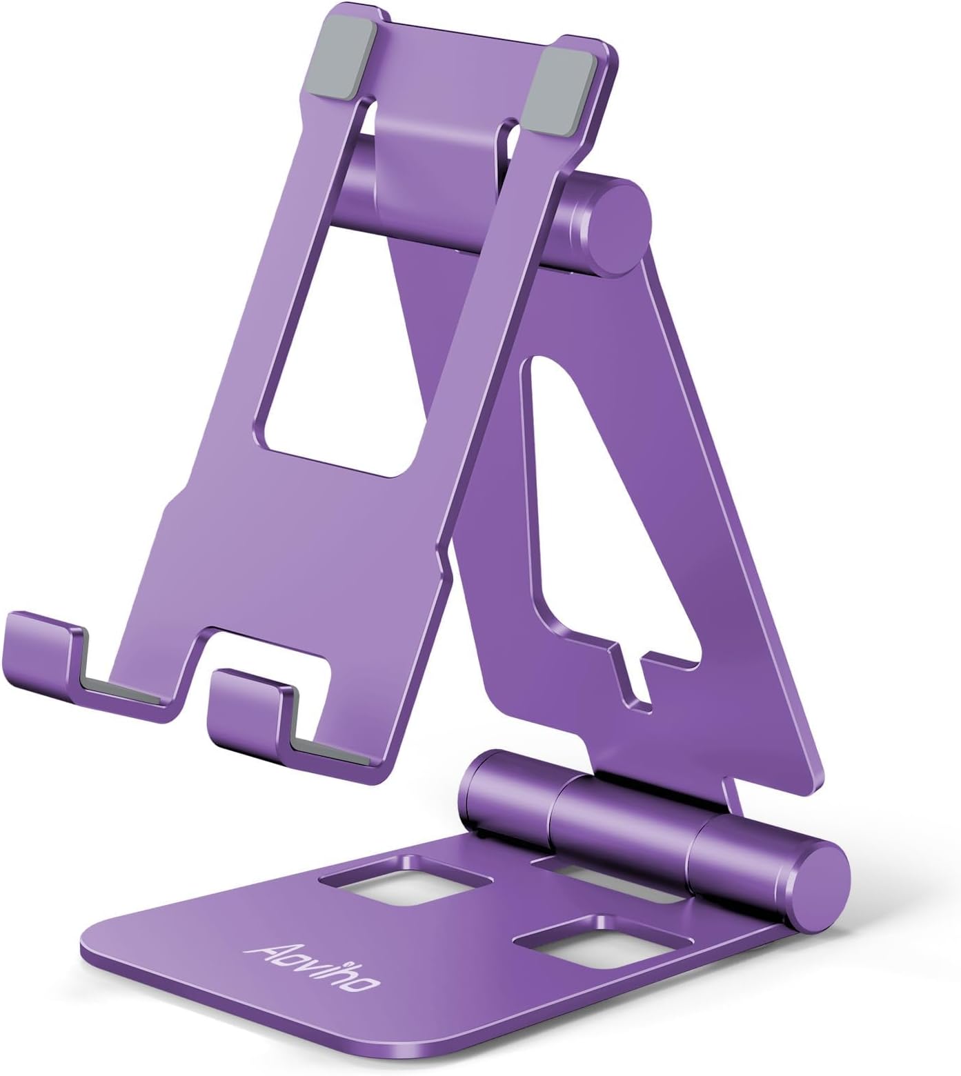 Amazon.com: Aoviho Cell Phone Stand for Desk, Adjustable Desktop Phone ...