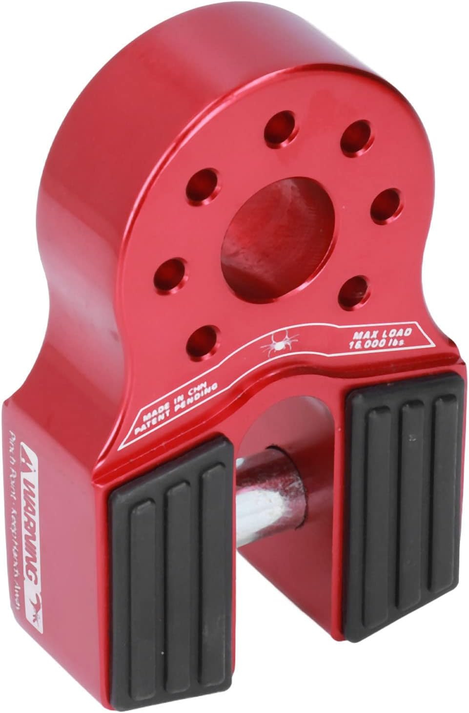 Amazon.com: Flat Winch Shackle Mount, Winch Hook 16000lb Loading with ...