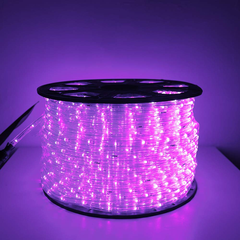 Snapklik.com : HuiZhen 100 Feet 720 LED Rope Lights,2-Wire Low Voltage ...