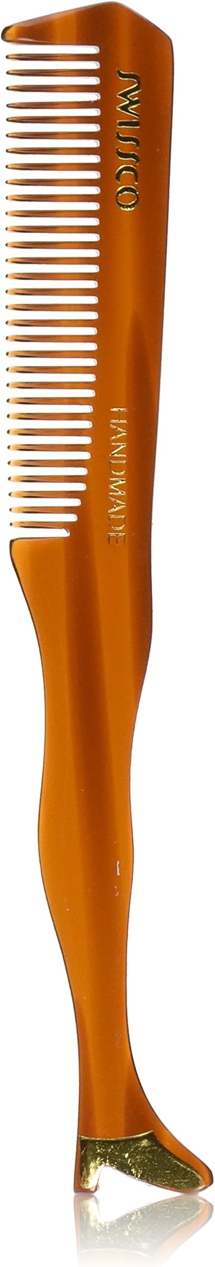 Amazon.com : Swissco Tortoise Moustache/Boot Comb : Hair Combs : Beauty ...