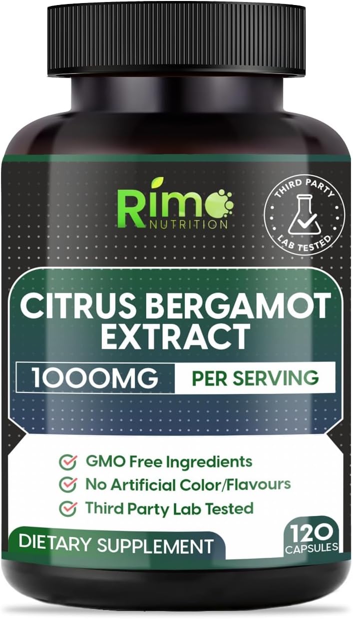 Amazon.com: Rimo Nutrition Lab Tested Citrus Bergamot 1000mg Per ...