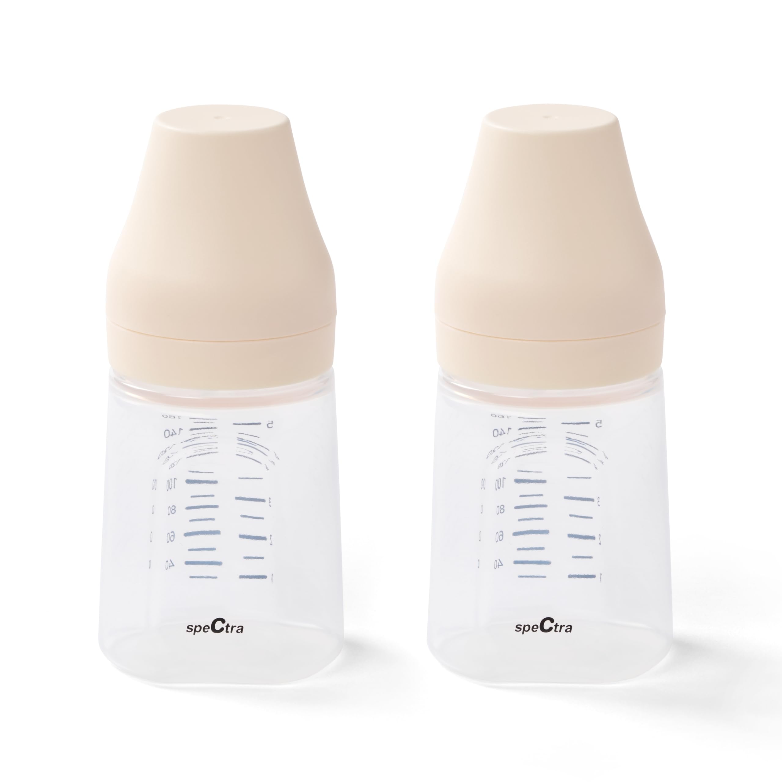 Spectra Wide Neck Milk Storage Bottles - Pack of 2-160ml : Amazon.co.uk ...