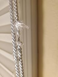 Amazon.com: 3 ft. White Continuous Loop Cord 3.2mm Window Blind Looped ...