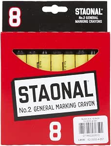 Amazon.com: Crayola Crayones de marcado extra grandes, negro, 8 ...