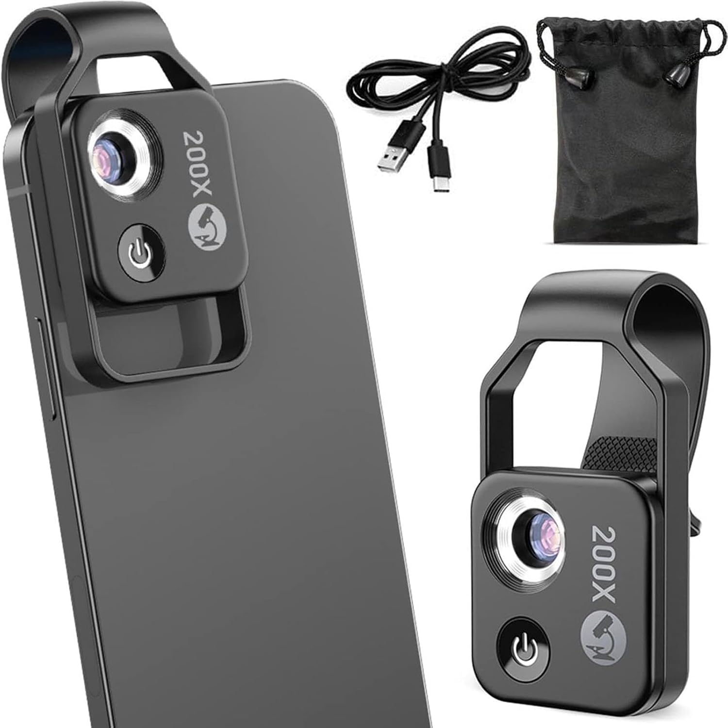 Amazon.com: wpuyhge Nanozoom 200x Magnification Zoom, Nano Zoom 200x ...