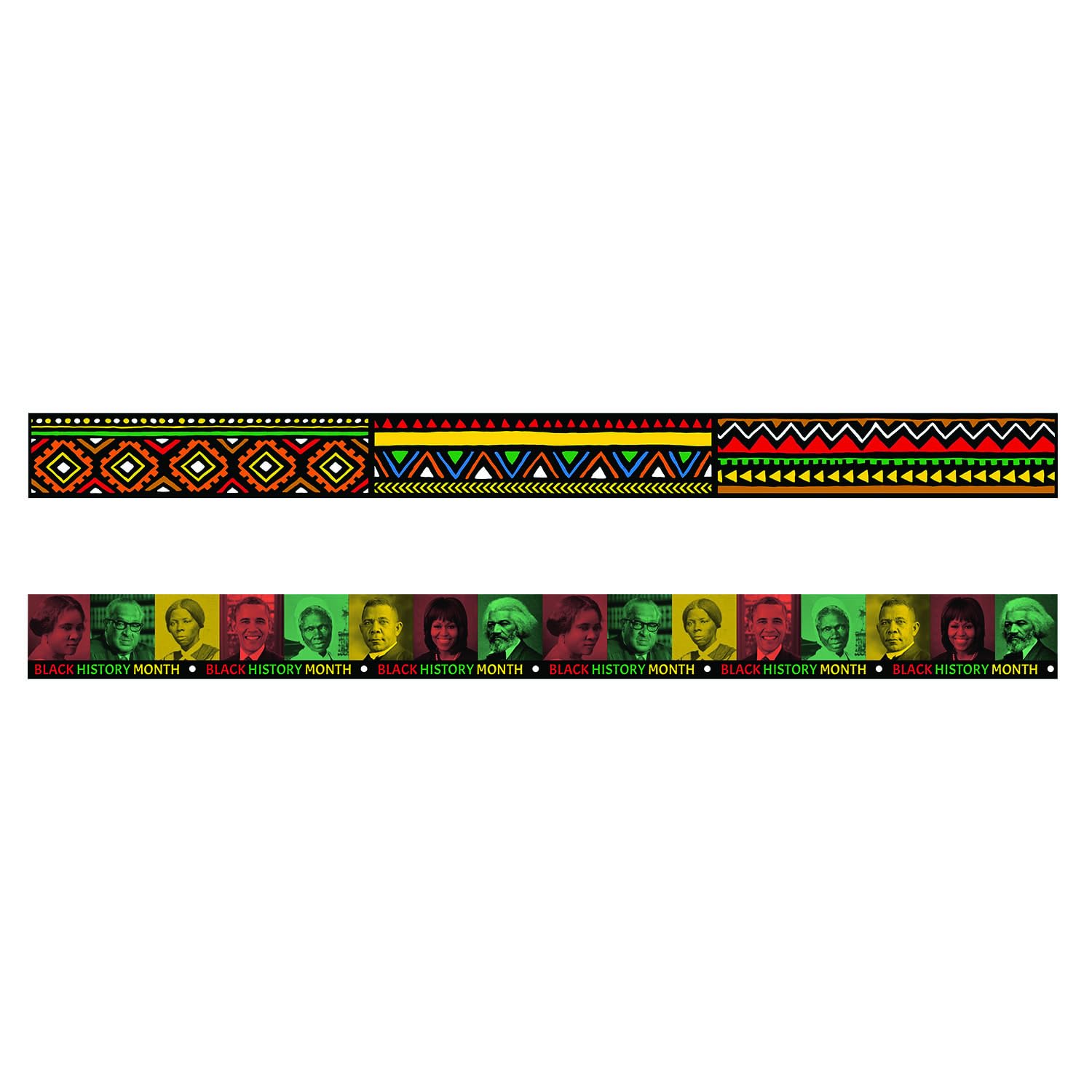 Afro American Borders Black History Border Trim | Bulletin Board