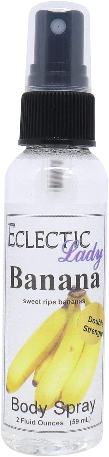 Amazon.com : Eclectic Lady Banana Scented Body Mist Spray - Body Mist ...