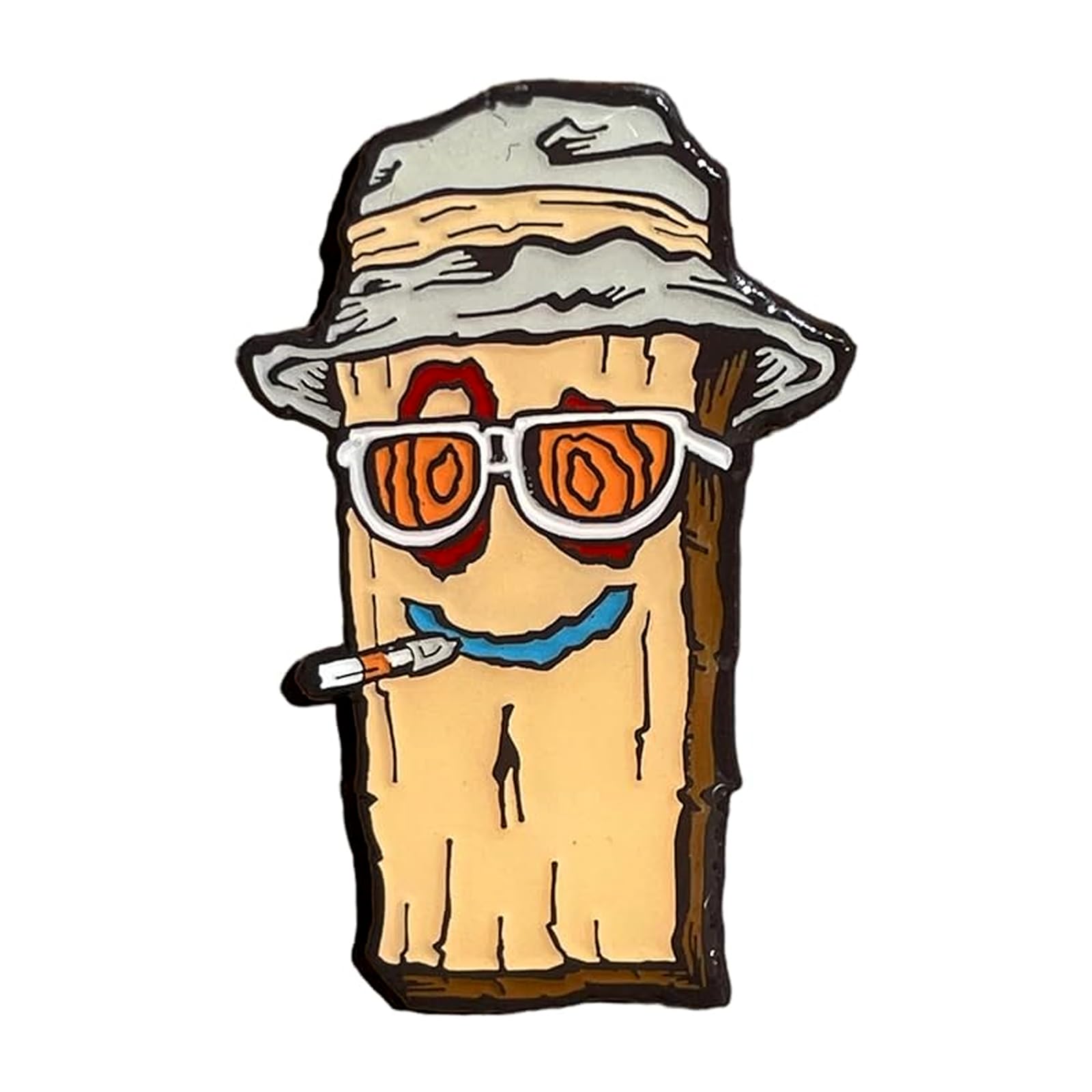 Amazon.com: Festi Daze Hunter S Plankson Enamel Pin | Hunter S Thompson ...