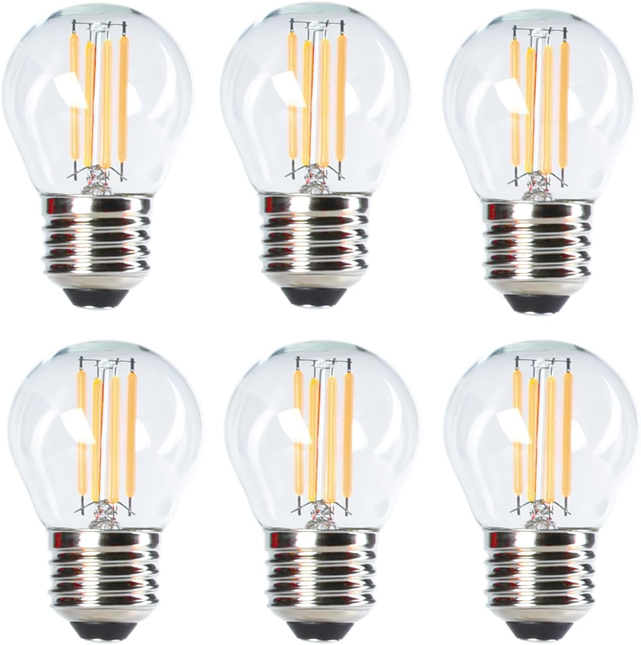 Etrogo Ampoule led e27 Dimmable Blanc Chaud 2700K 450lm 4W équivalent Incandescente 40W Lampe ...