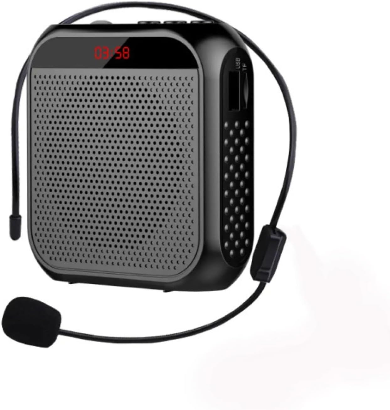 Amazon.com: Portable Voice Amplifier with Microphone Headset and ...
