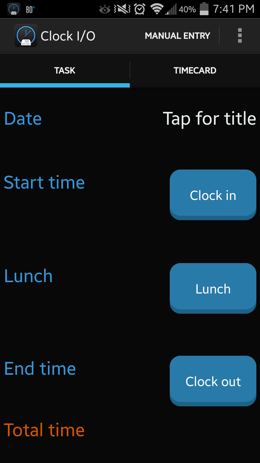 Clock I/O - App on Amazon Appstore