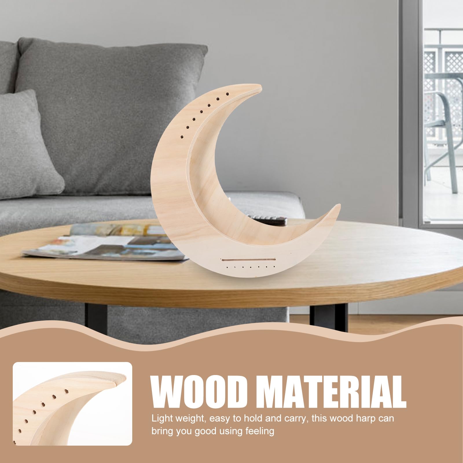 Snapklik.com : String Musical Instrument Beginner - Lyre Harp 7 String ...