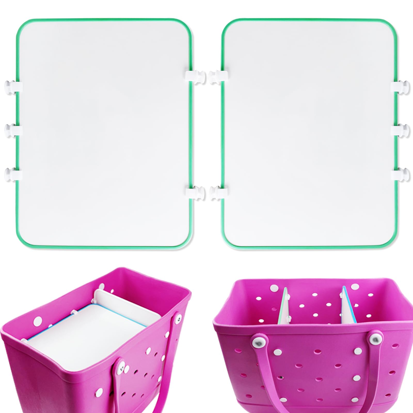 Amazon.com: Sirufud 2 pcs Beach Bag Divider Tray for Bogg Bag ...