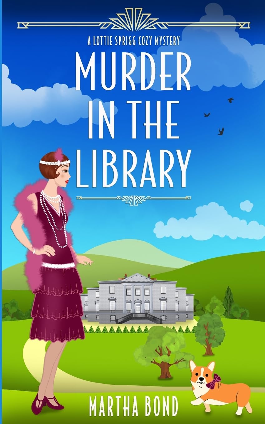 Amazon.com: Murder in the Library (Lottie Sprigg Country House 1920s ...