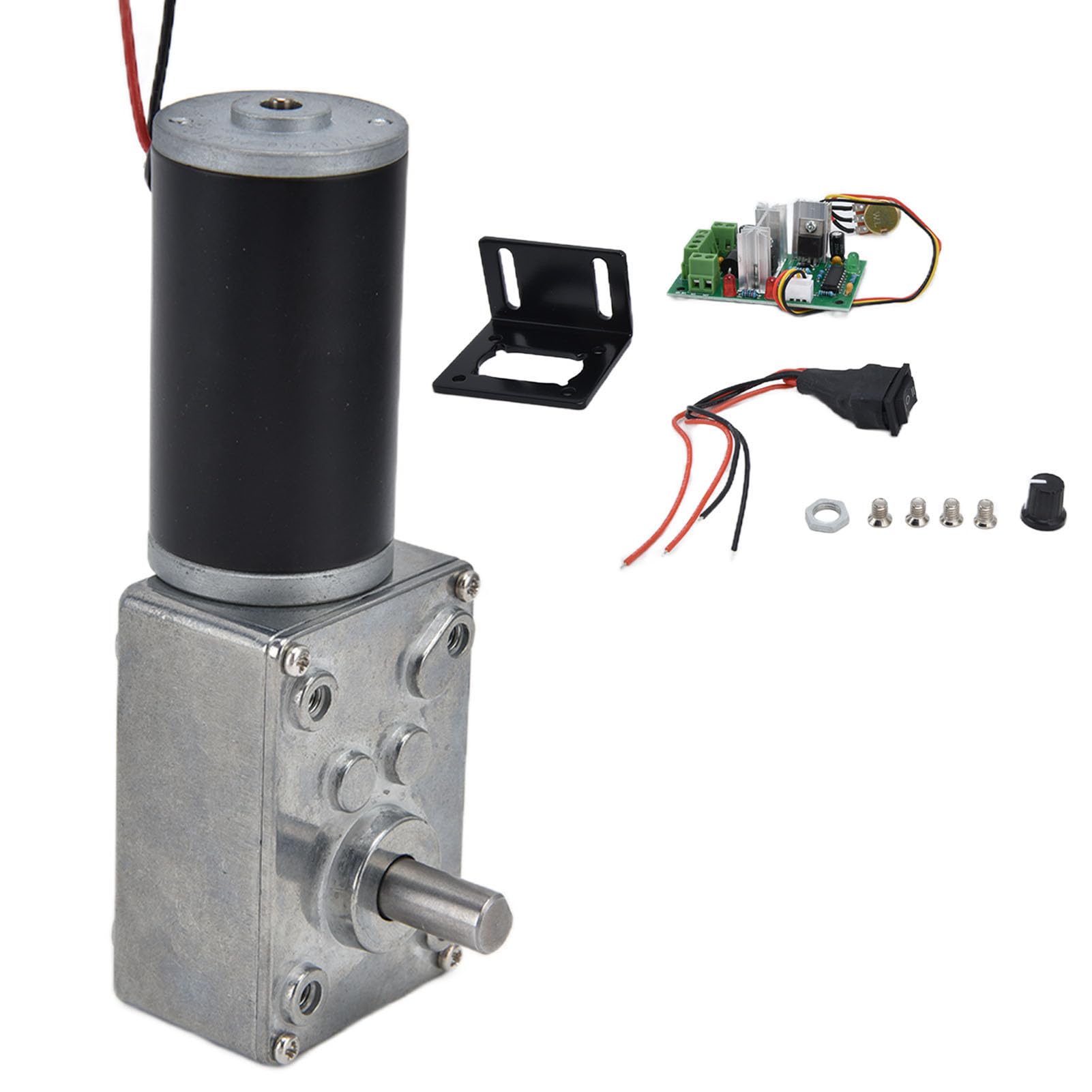DC 12V Gear Motor High Torsion Speed Reduce Electric Gearbox Motor ...