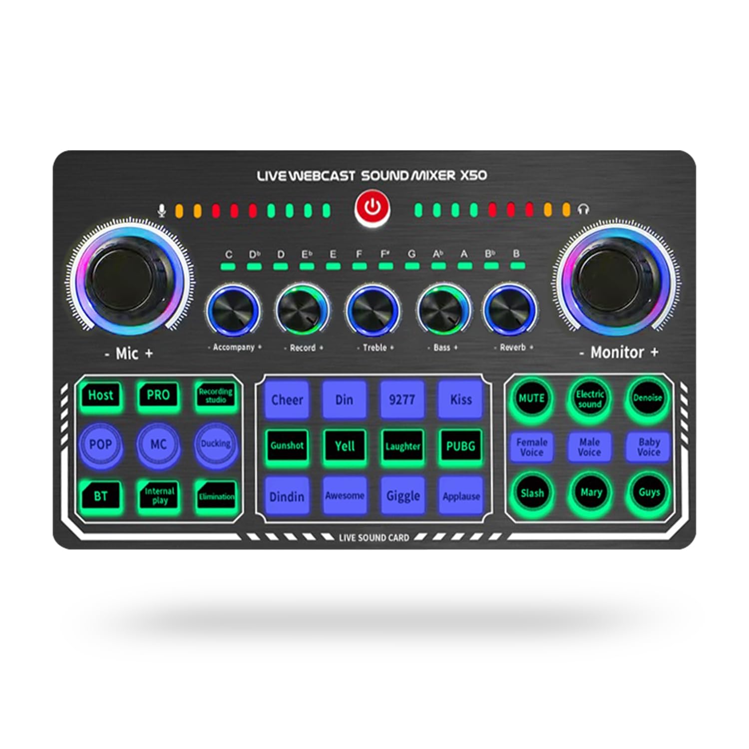 Amazon.com: X50 Podcast Recording Equipment with Podcast Mixer,Voice ...