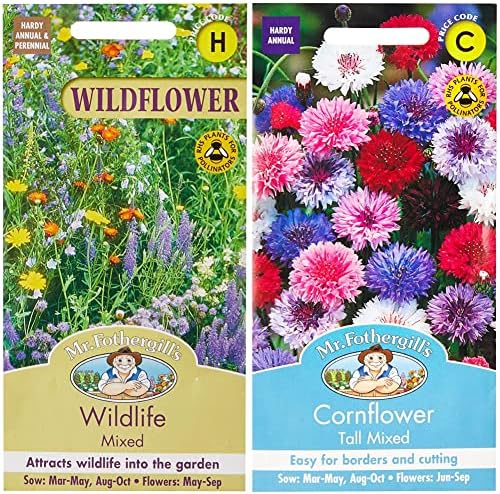 Mr Fothergill?s Seeds Ltd 14927 Mr Fothergill's Wildlife Mixture, Mixed ...