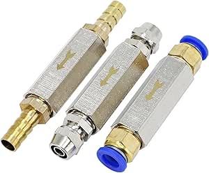1pcs CV Pneumatic Check Valve 1/8 1/4 3/8 1/2 Air Compressor Pipe ...