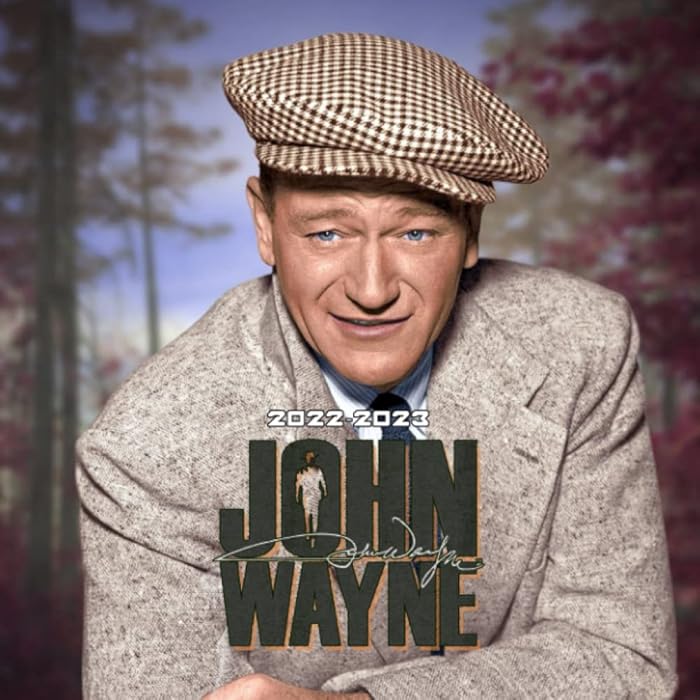 Buy John Wayne 2022 Calendar: Duke American Actor Celebrity Country ...