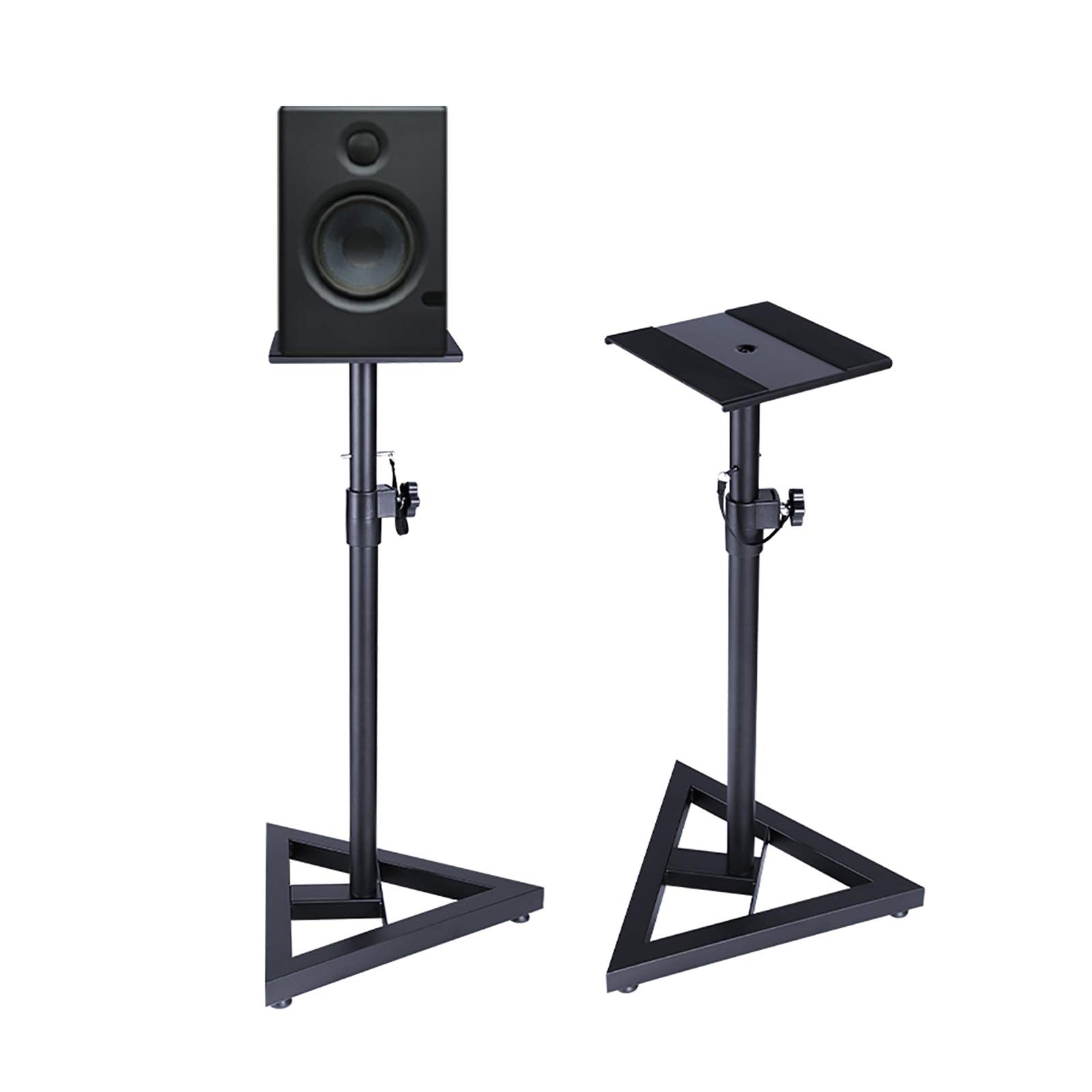 Speaker Stands,Studio Monitor Stands, With Adjustable Height And ...