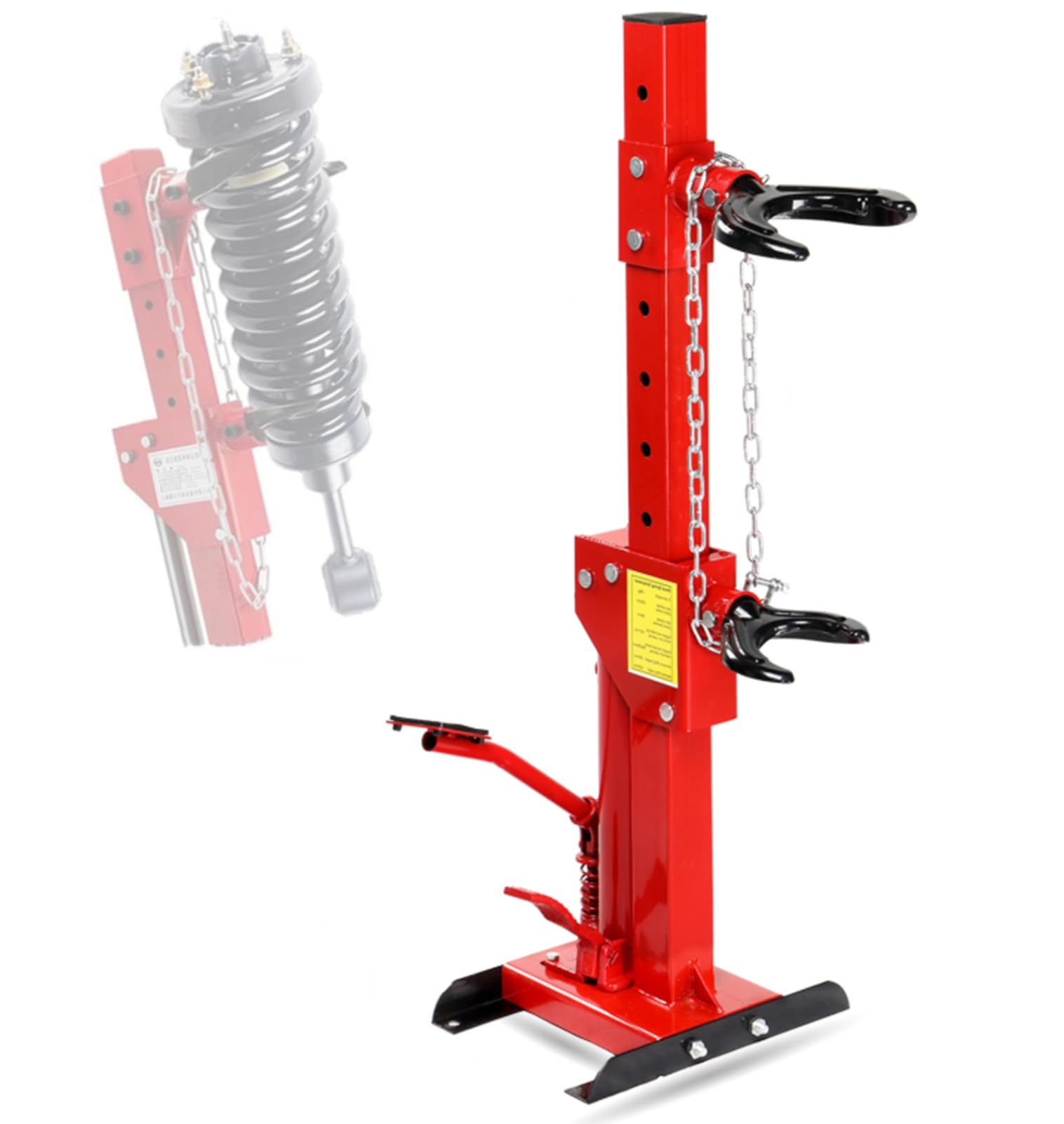 Amazon.com: Parts-Diyer Strut Spring Compressor 6600lbs 3 Ton with 4 ...