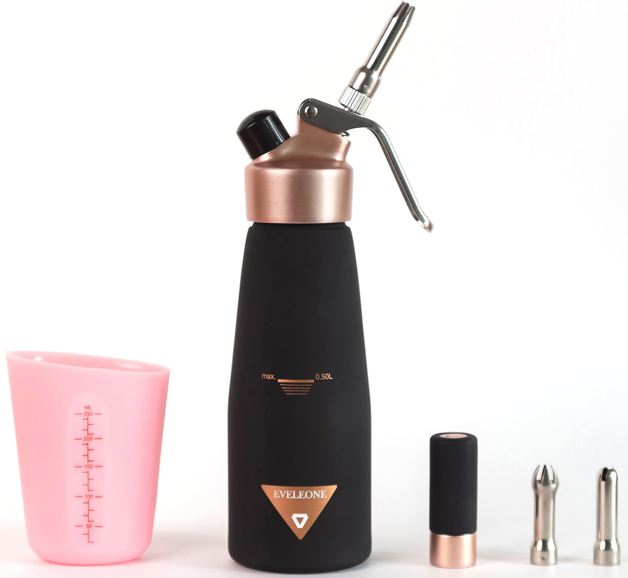 Amazon.com: Whipped Cream Dispenser-Food Level Stainless Steel Aluminum ...
