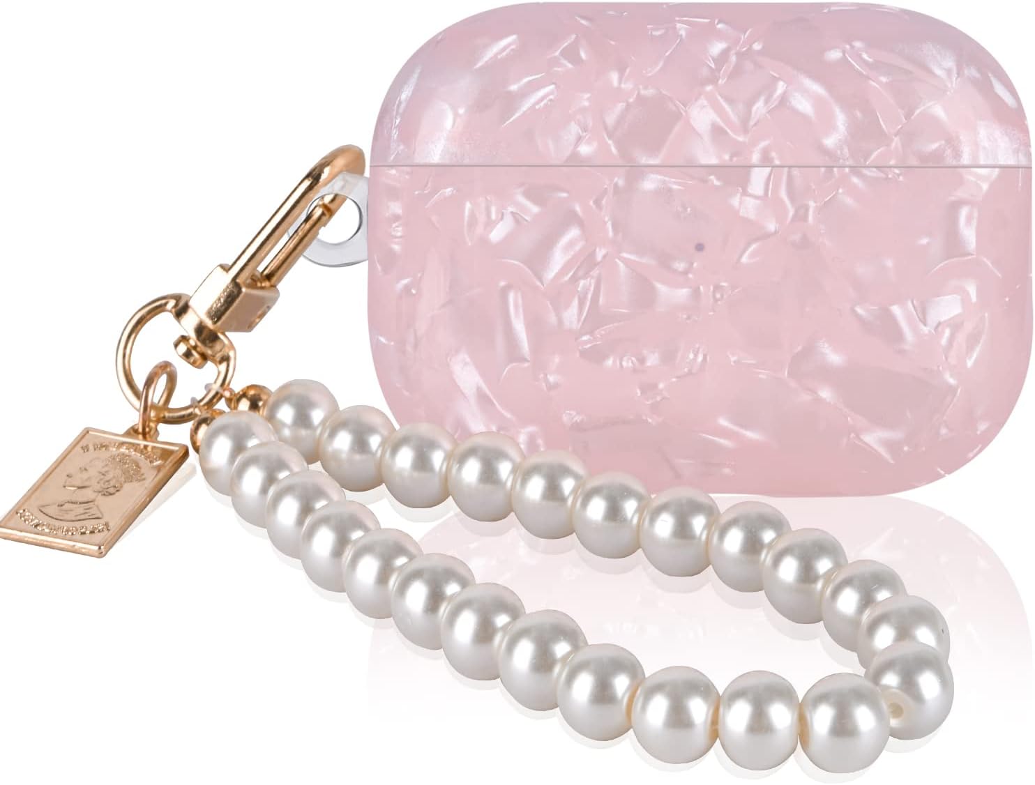 Glitter Design Case for Airpod Pro 2nd Generation 2022 with Pearl Wrist ...